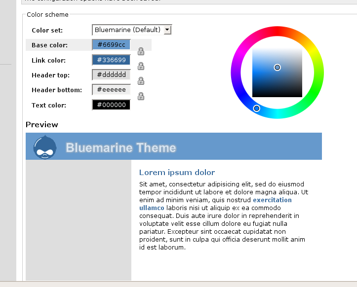 Make the theme recolorable [#197243] | Drupal.org