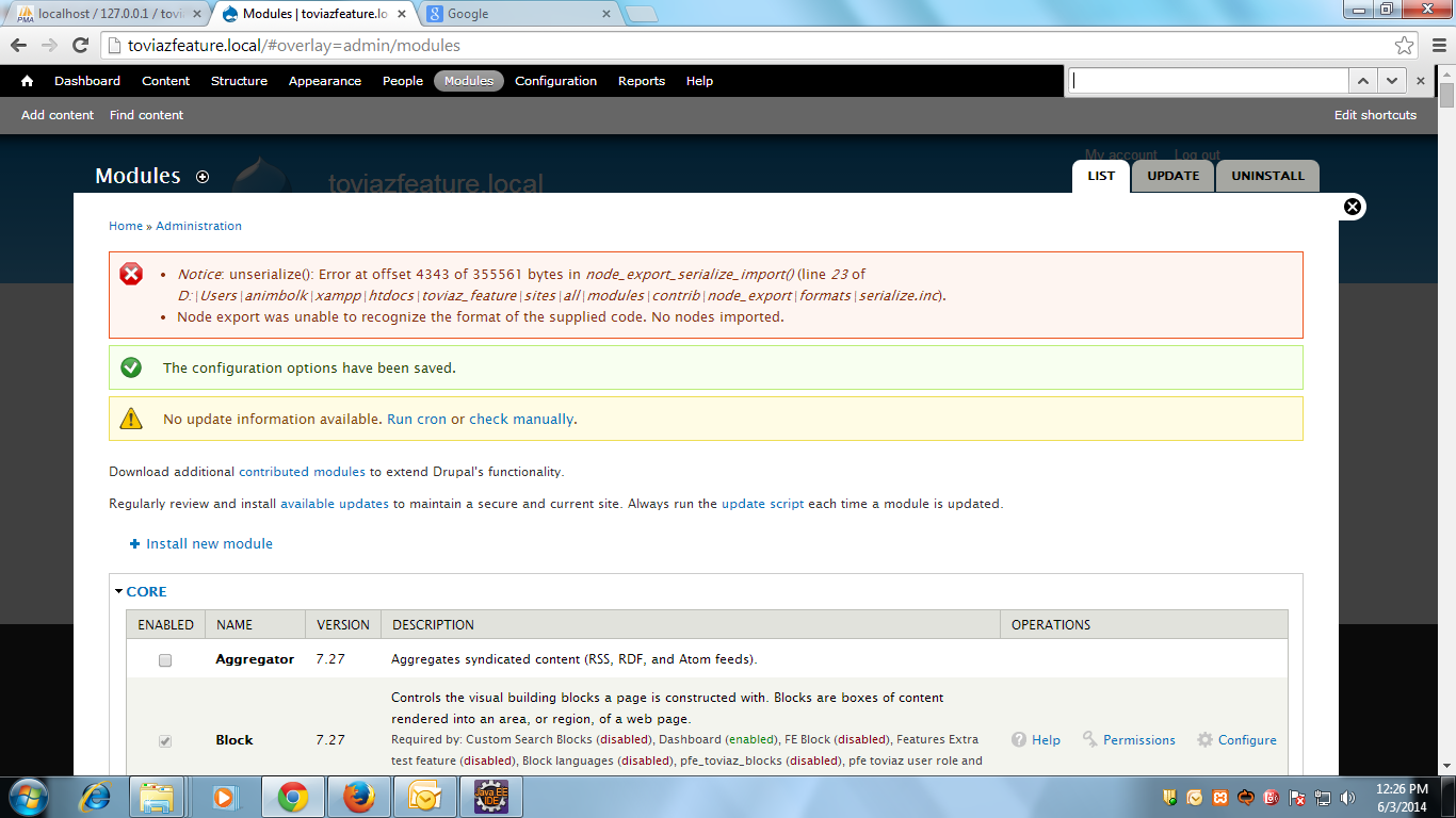 Node Export Was Unable To Recognize The Format Of The Supplied Code No 