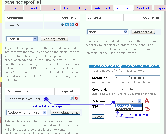 tabs for nodeprofile [#405958] | Drupal.org