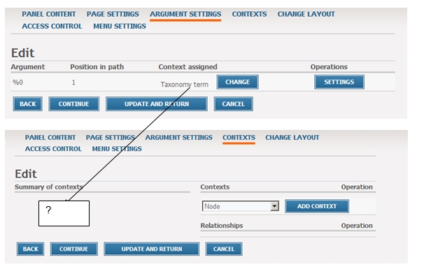 Context not updated on all places and not working correctly [#426436 ...