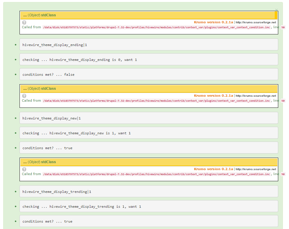 $all_conditions_met should be reset for each variable check. [#2327525] | Drupal.org