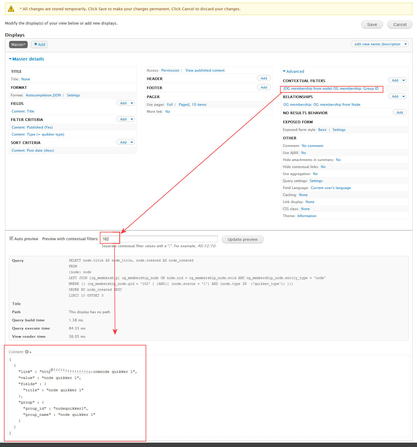 Support for views contextual filters [#2457249] | Drupal.org