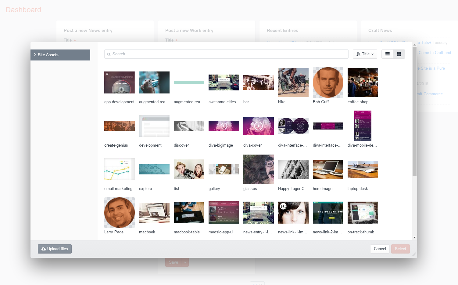 [prototype] Create design for a Media Library [#2796001] | Drupal.org