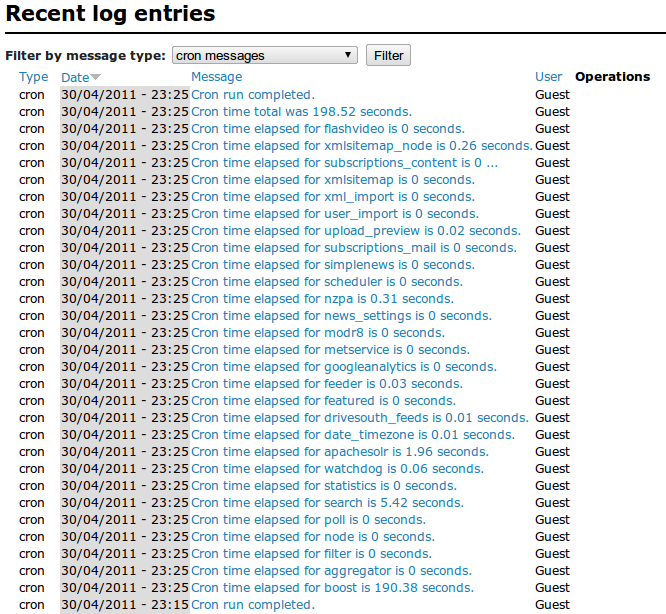 Enable optional cron debug mode [#1143706] | Drupal.org