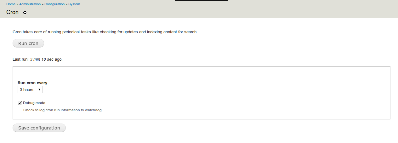 Enable optional cron debug mode [#1143706] | Drupal.org