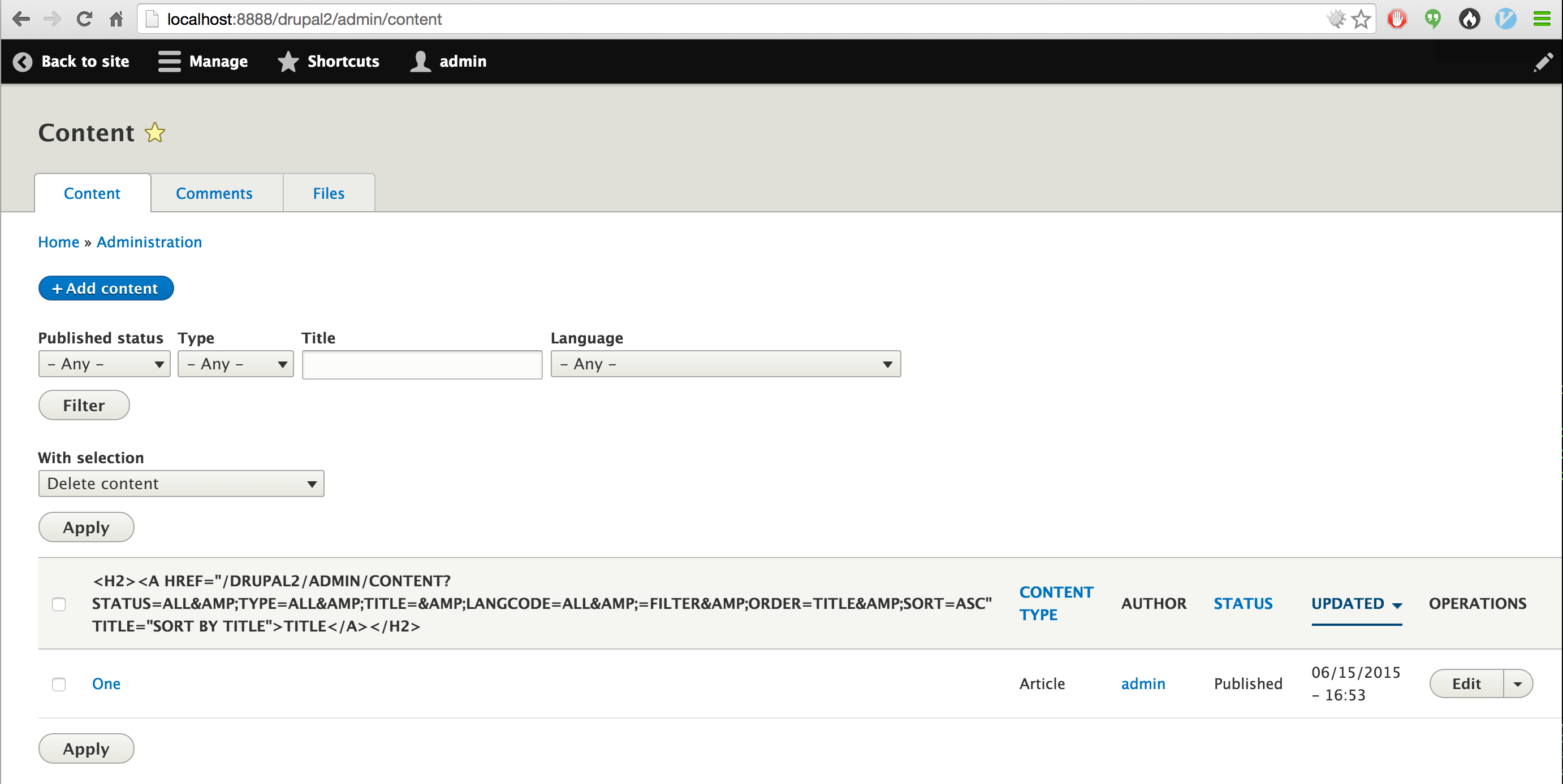 Remove Safemarkup Set In Template Preprocess Views View Table [ 2502089]