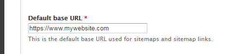 Sitemap generating http links when my website is https only [#2842097 ...