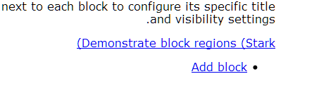 Demonstrate block regions link broken in RTL [#903670] | Drupal.org
