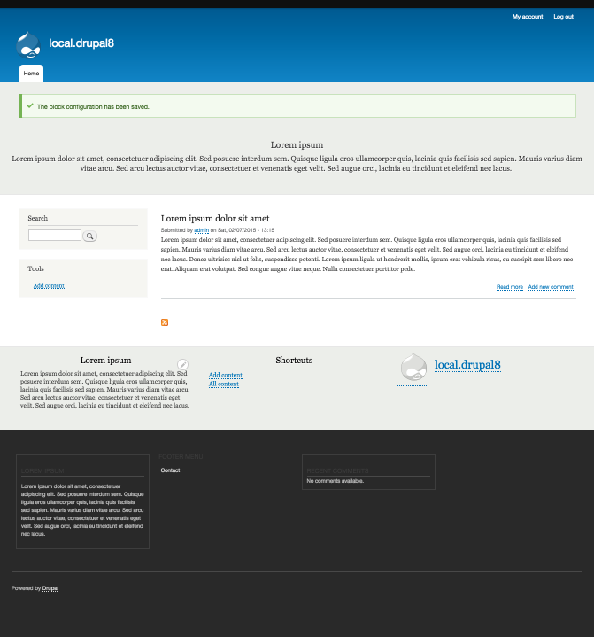 Clean up "layout" CSS in Bartik [#2398451] | Drupal.org