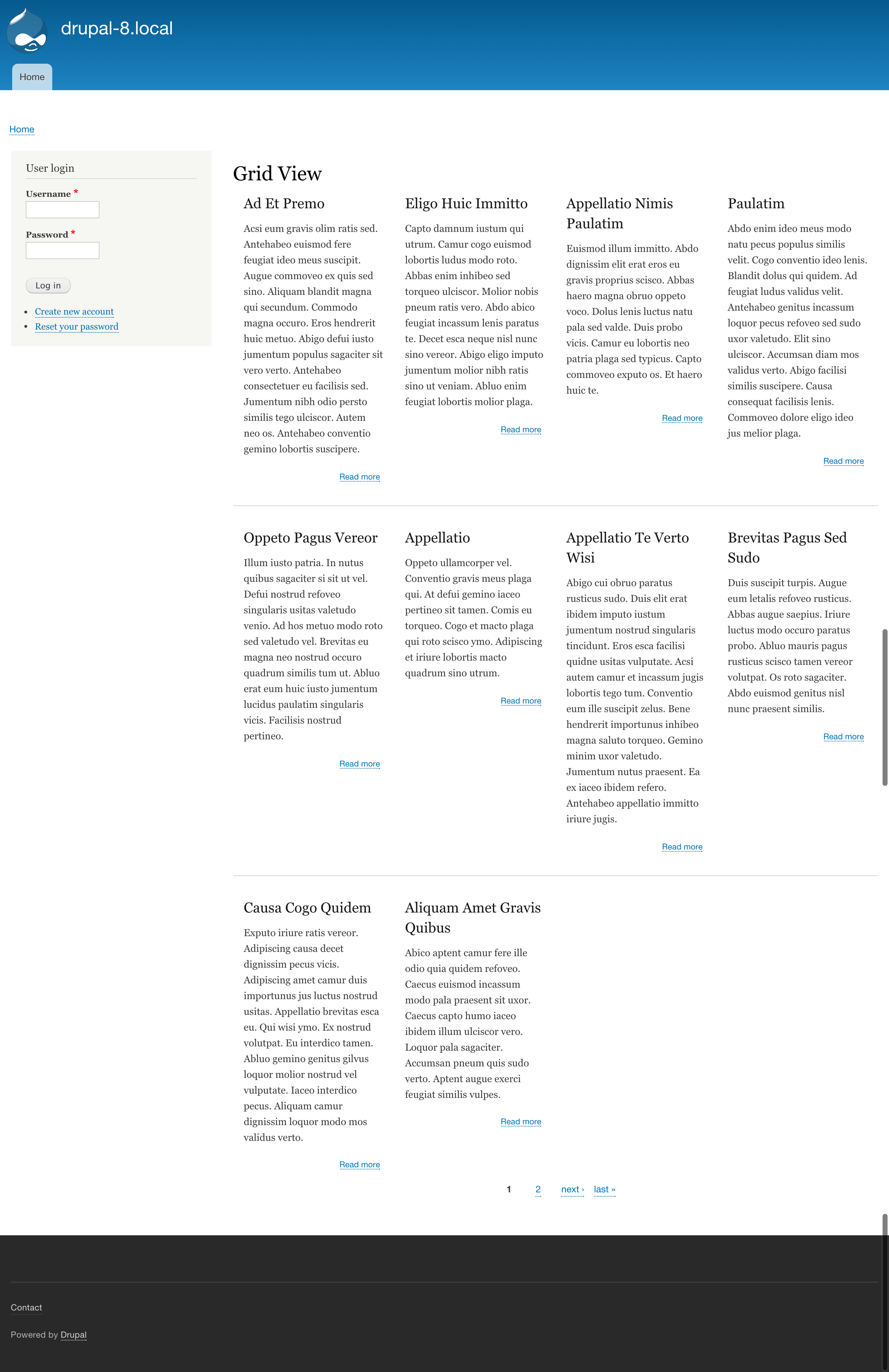Add new views-grid styling to Bartik [#2031447] | Drupal.org