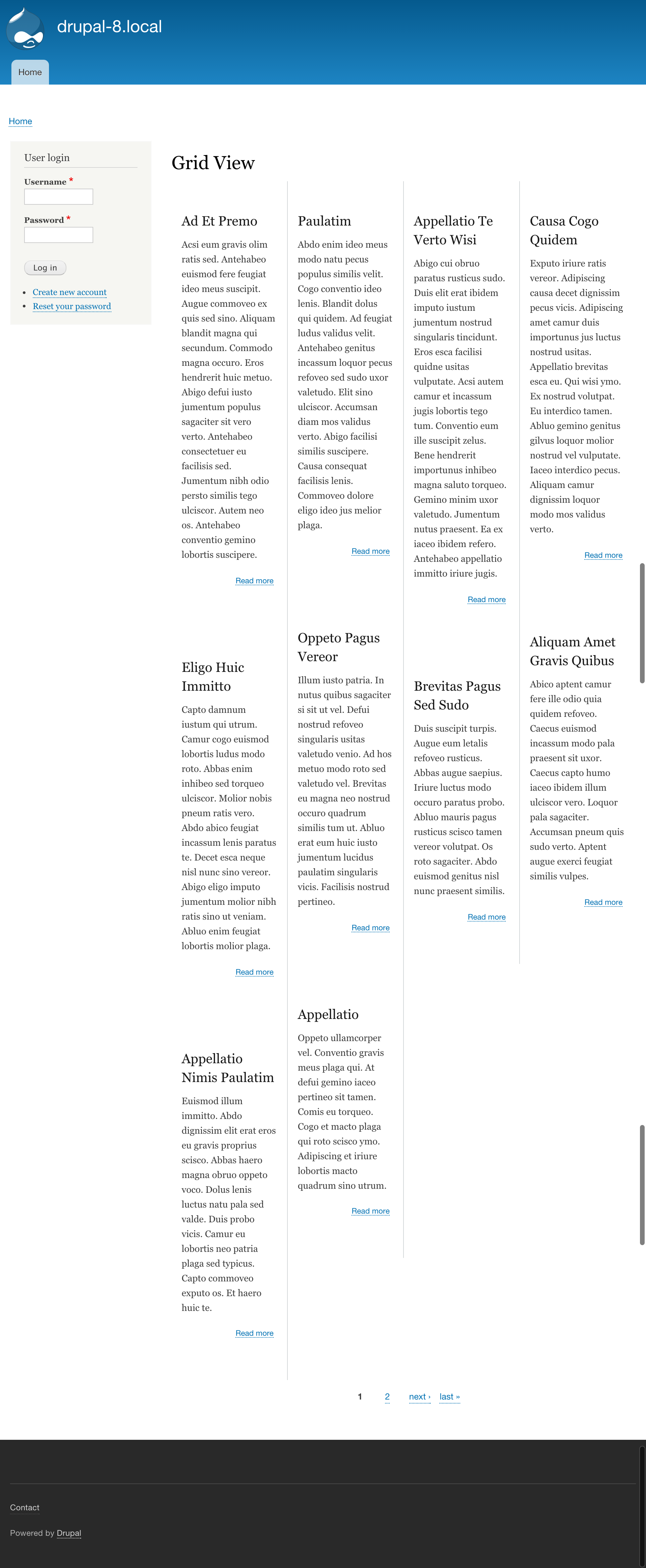 Add new views-grid styling to Bartik [#2031447] | Drupal.org