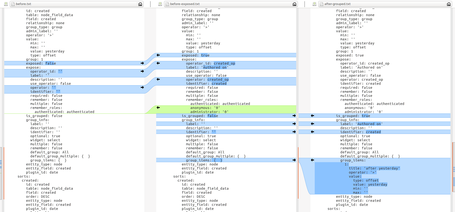 Fatal error when trying to save a View with grouped filters using other ...