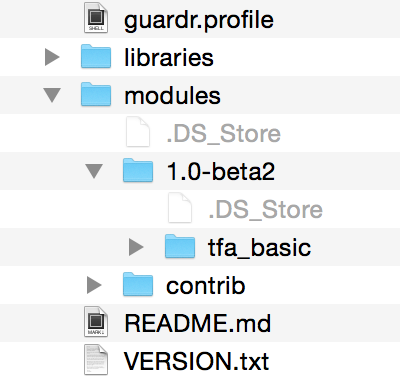 Add Two-factor Authentication (TFA) module [#2724361] | Drupal.org