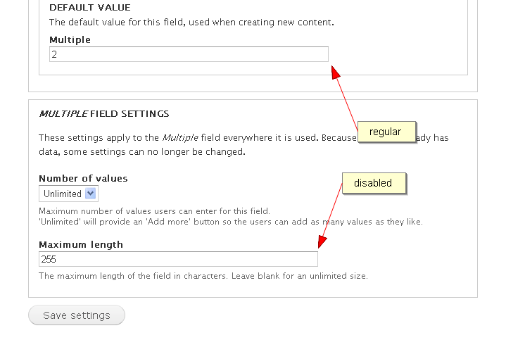 Disabled form elements not properly rendered [#690980] | Drupal.org