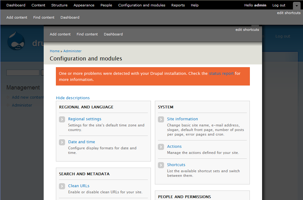 Overlay implementation [#610234] | Drupal.org
