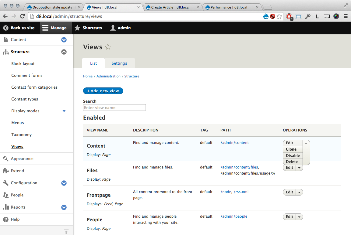 Dropbutton style update for Seven [#1989470] | Drupal.org