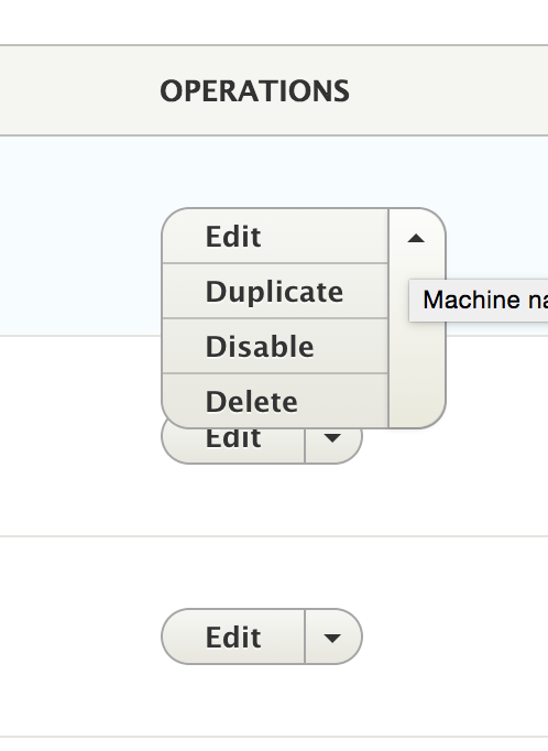 Simplify Dropbutton markup in line with our CSS standards [#2278473] | Drupal.org