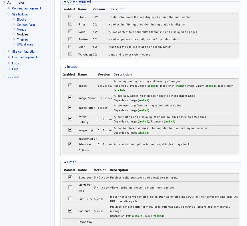 No menu links, no books [#645214] | Drupal.org