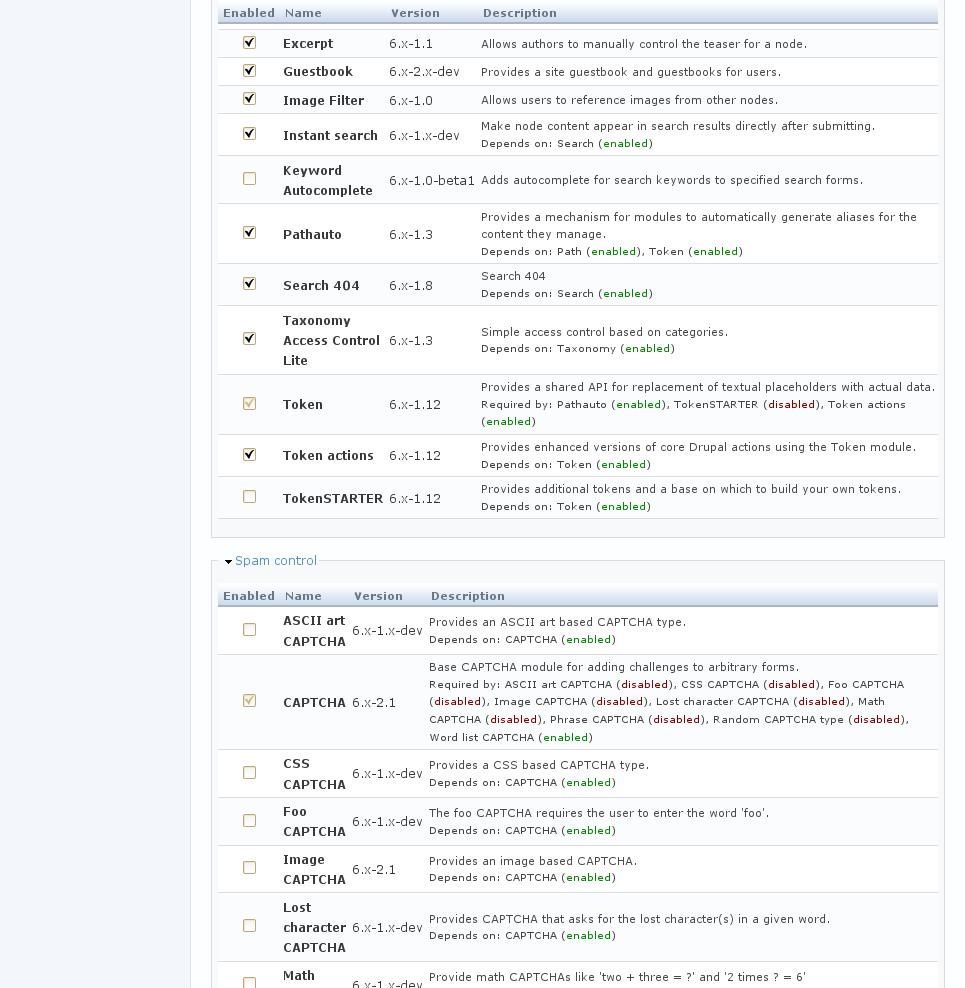 No menu links, no books [#645214] | Drupal.org