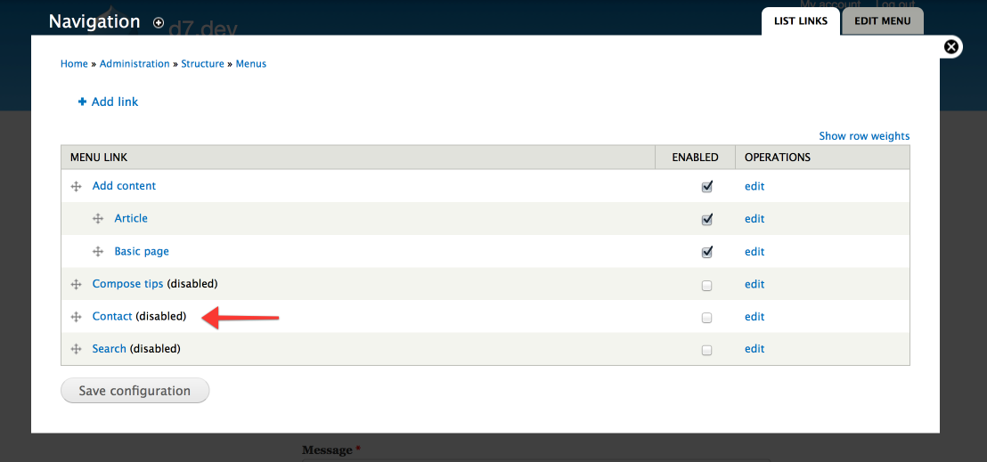 Create contact form block [#1997692] | Drupal.org