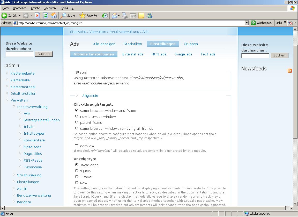 Embed is not possible to configure [#341558] | Drupal.org