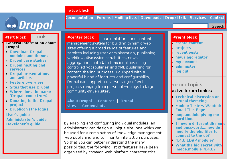 Freely definable block regions (and menus) [#7438] | Drupal.org