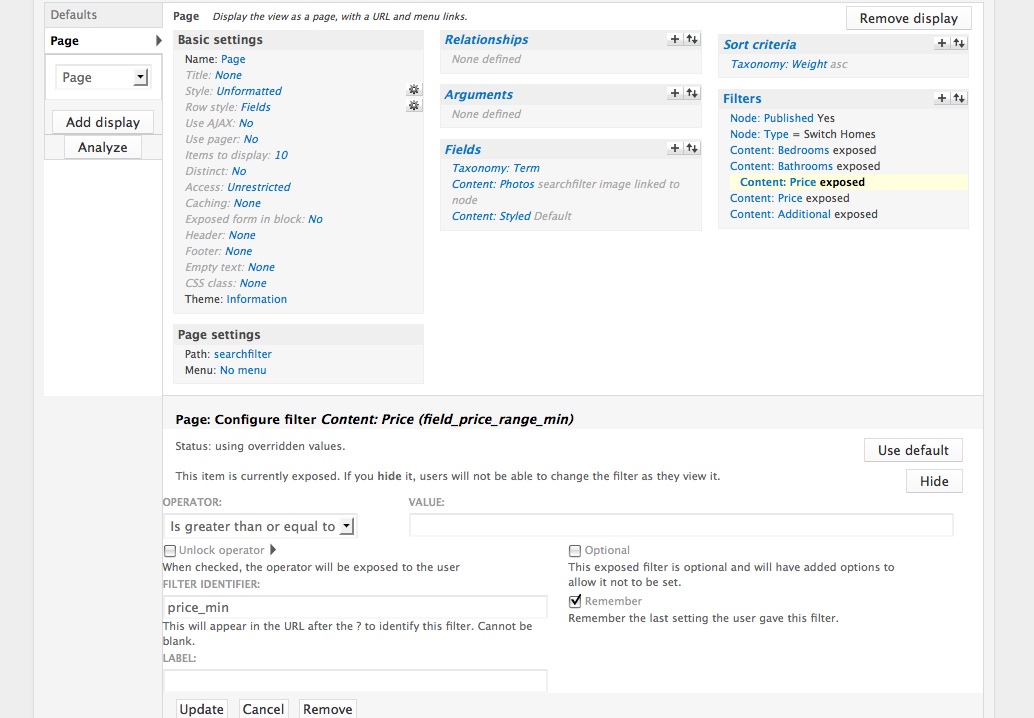 hook form altar- from x to y price on exposed block (minimum to maximum) [#1113698] | Drupal.org