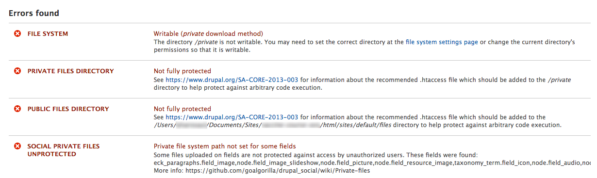 Private file system path not set for some fields [#2921714] | Drupal.org