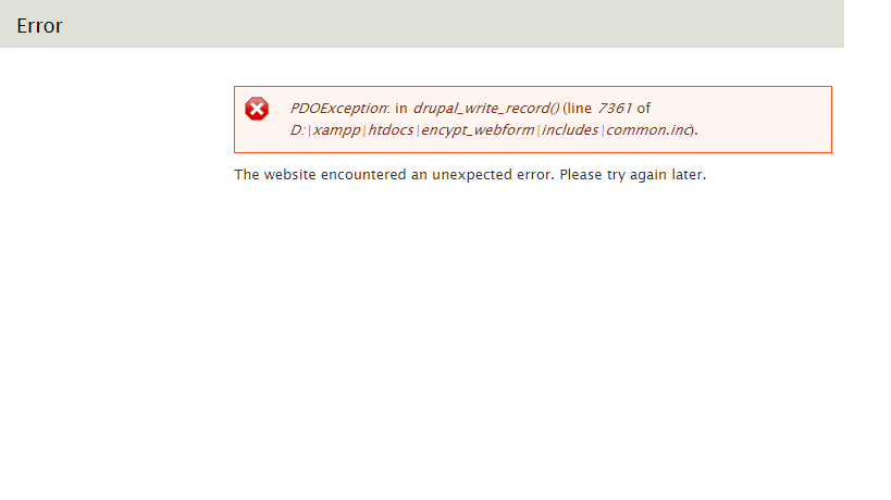 Form not submitting when encrypt enabled [#2413199] | Drupal.org