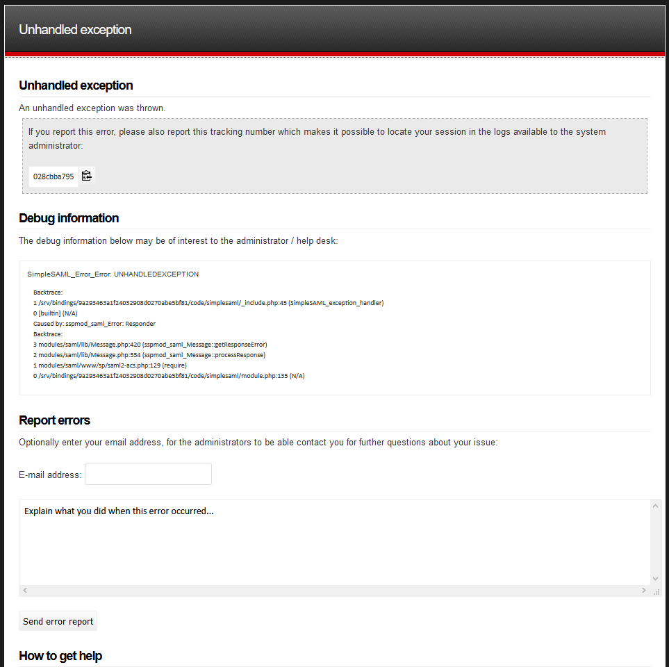 SAML_login Fails [#2946126] | Drupal.org