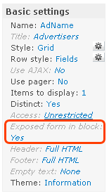 Exposed filter in a block [#349099] | Drupal.org