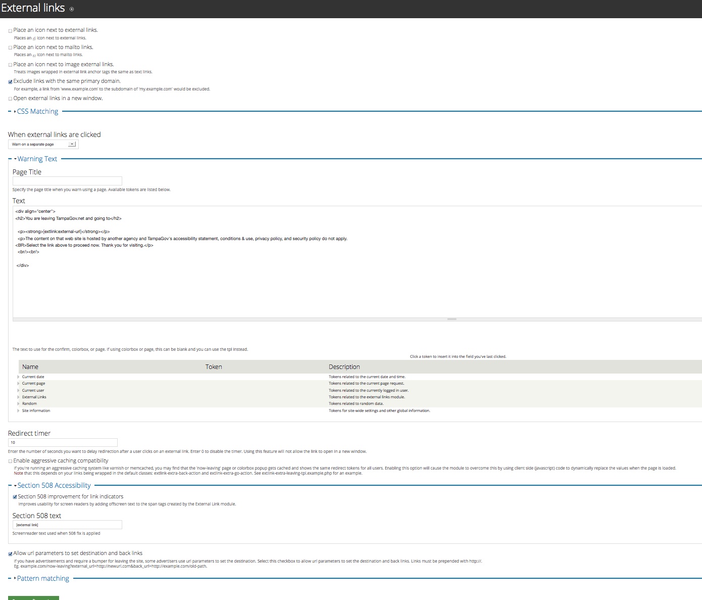 External page redirect to /undefined [#2240559] | Drupal.org