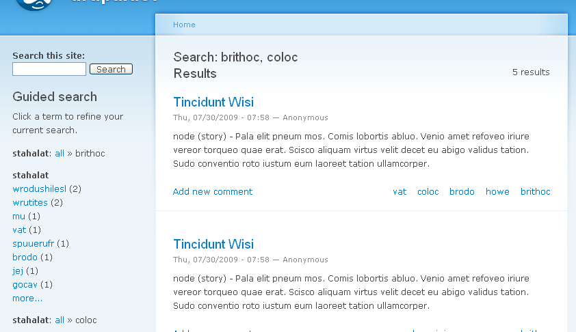 Select multiple terms per facet [#173524] | Drupal.org