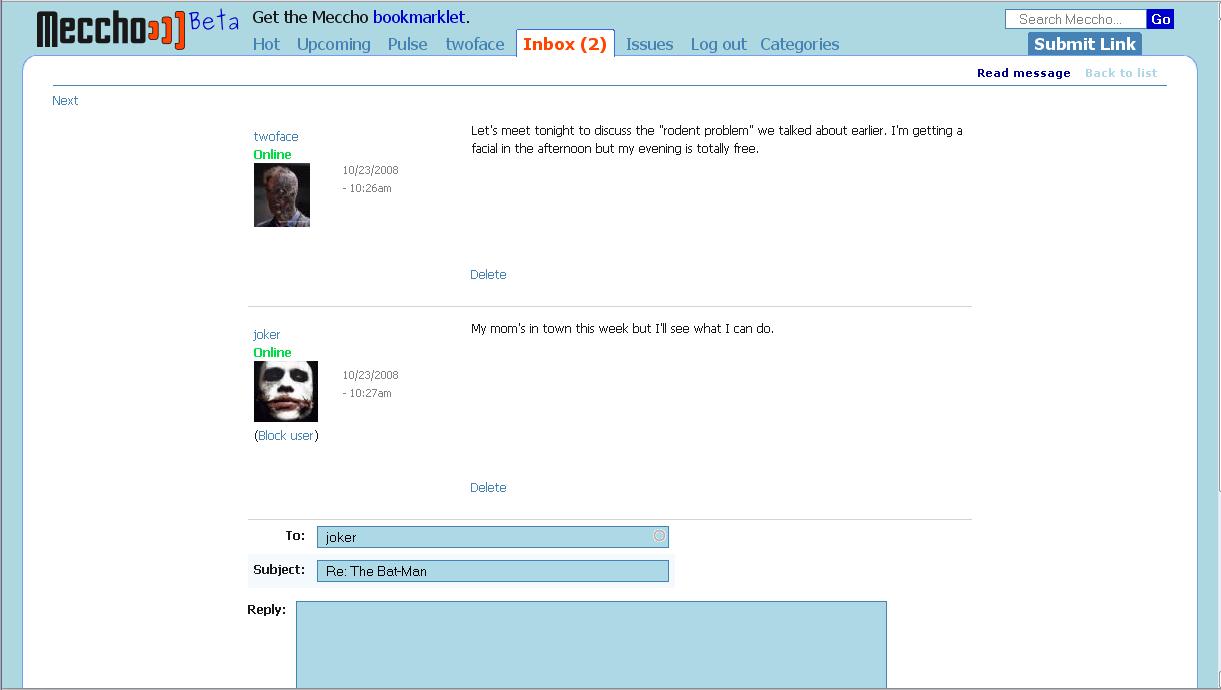 Facebook-style avatars in Inbox and messages [#170387] | Drupal.org