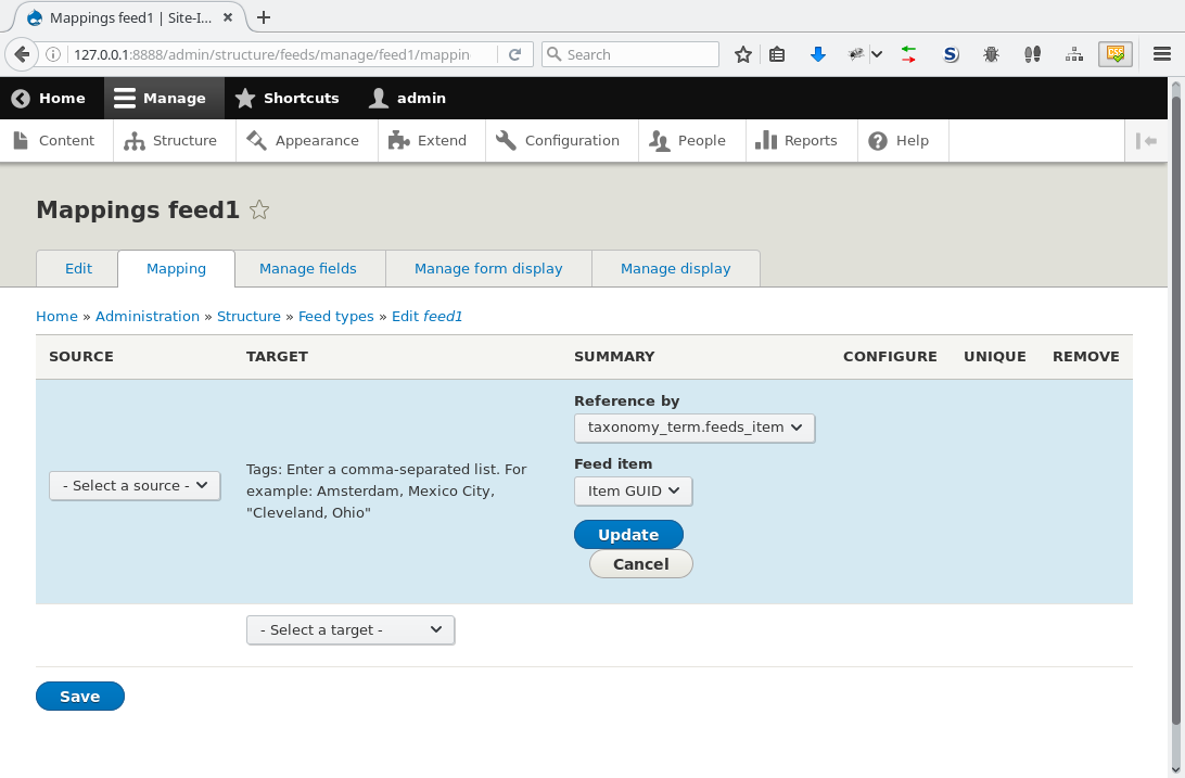 Add possibility to use GUID as unique entityreference target [#2788631] | Drupal.org