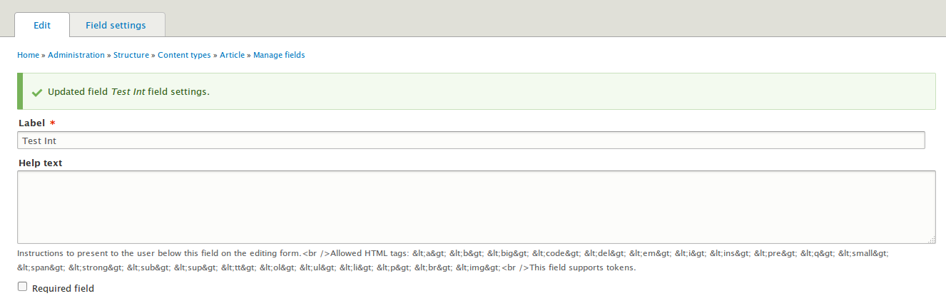 HTML double-escaping in field forms [#2309929] | Drupal.org