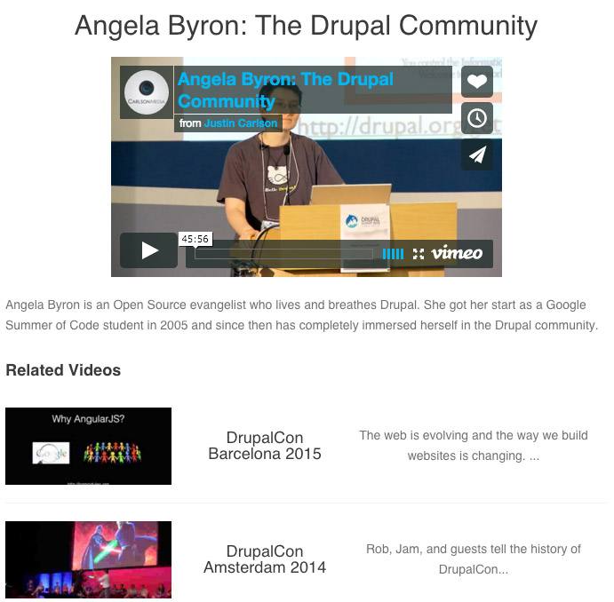 Video Embed Field | Drupal.org Video Embed Field | Drupal.org