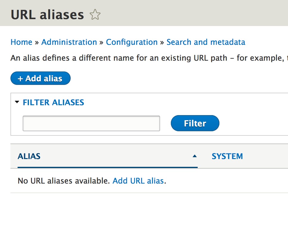 Visually encapsulate the content listing filter to distinguish it from the 'add content' action ...
