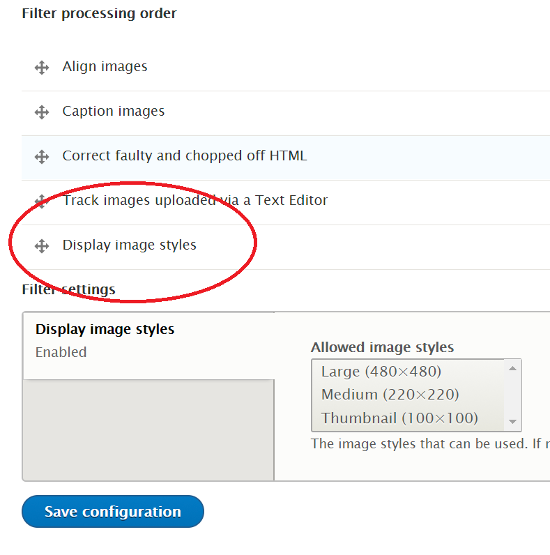 [drupalImage] Optionally apply image style to images uploaded in CKEditor 5 [#2061377] | Drupal.org
