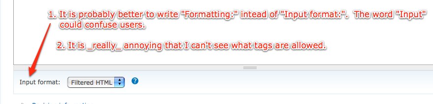 Text format widget [#304330] | Drupal.org