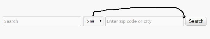 How to rearrange views exposed search form and put the distance operator the end? [#2841824 ...