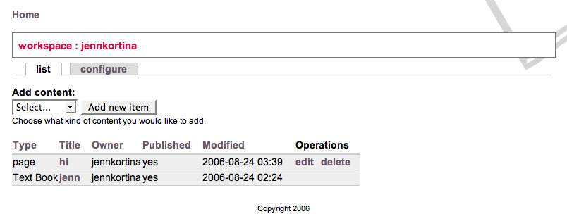 cck field actions not displayed [#80366] | Drupal.org