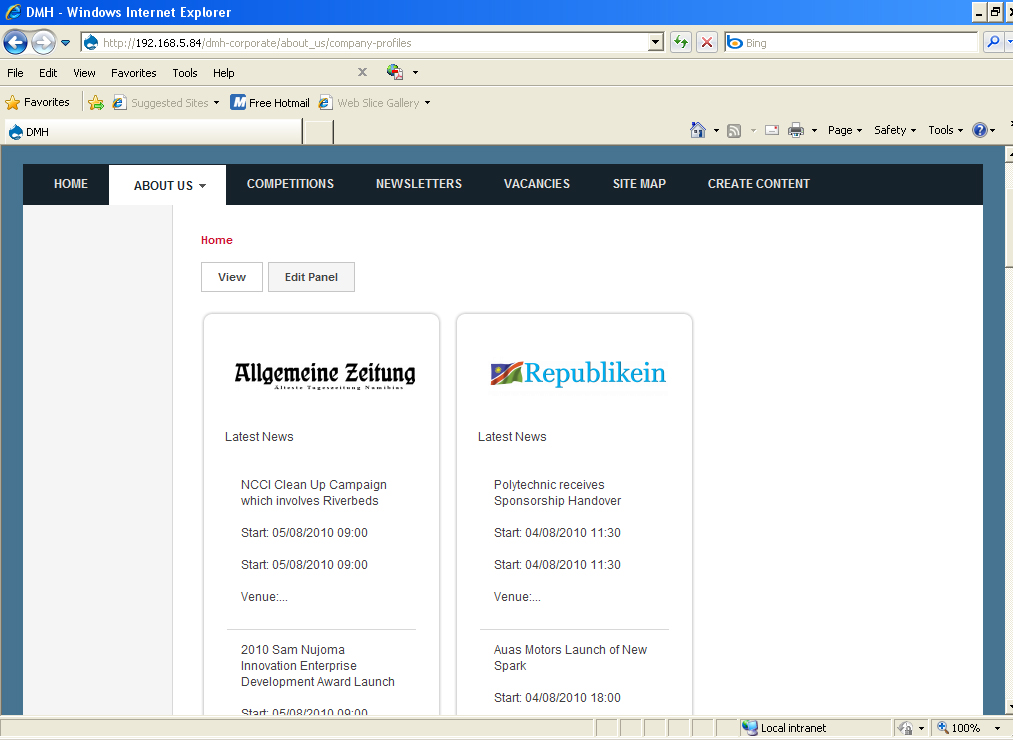 Internet exploder 8 and panels [#875552] | Drupal.org