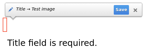 Inline Form Errors not compatible with Quick Edit [#2828092] | Drupal.org