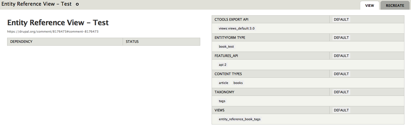 Use tokens for entity selection view arguments [#2010898] | Drupal.org