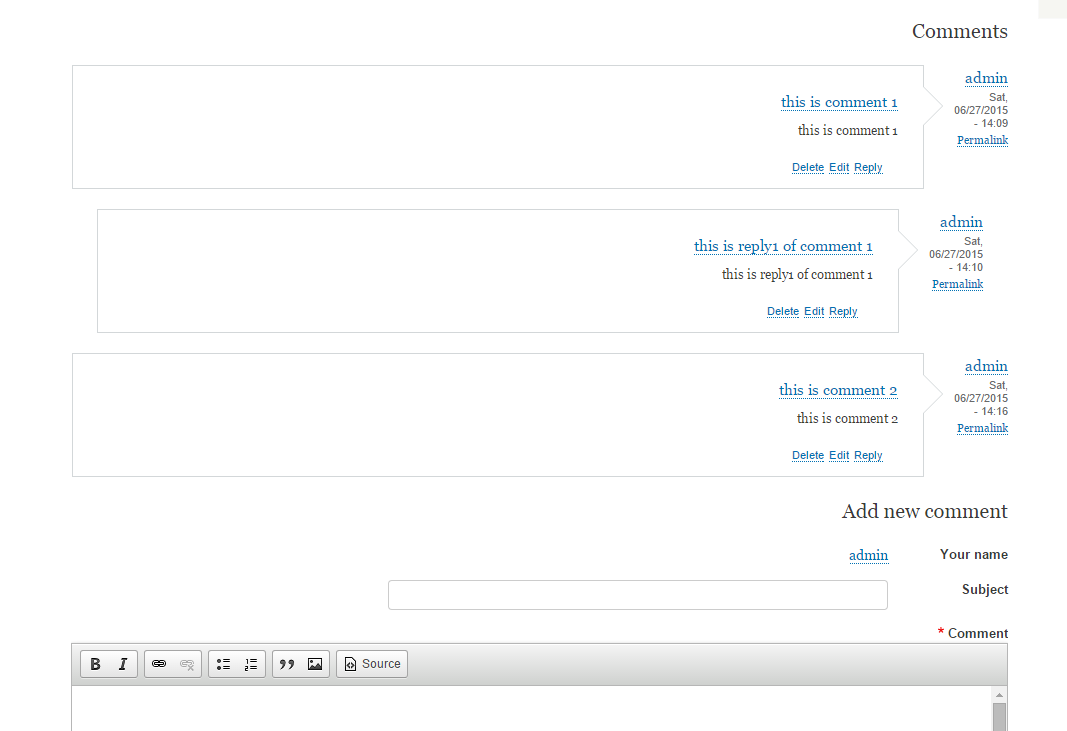 Regression: Indented styles for indented comments are missing in Bartik. [#2512468] | Drupal.org