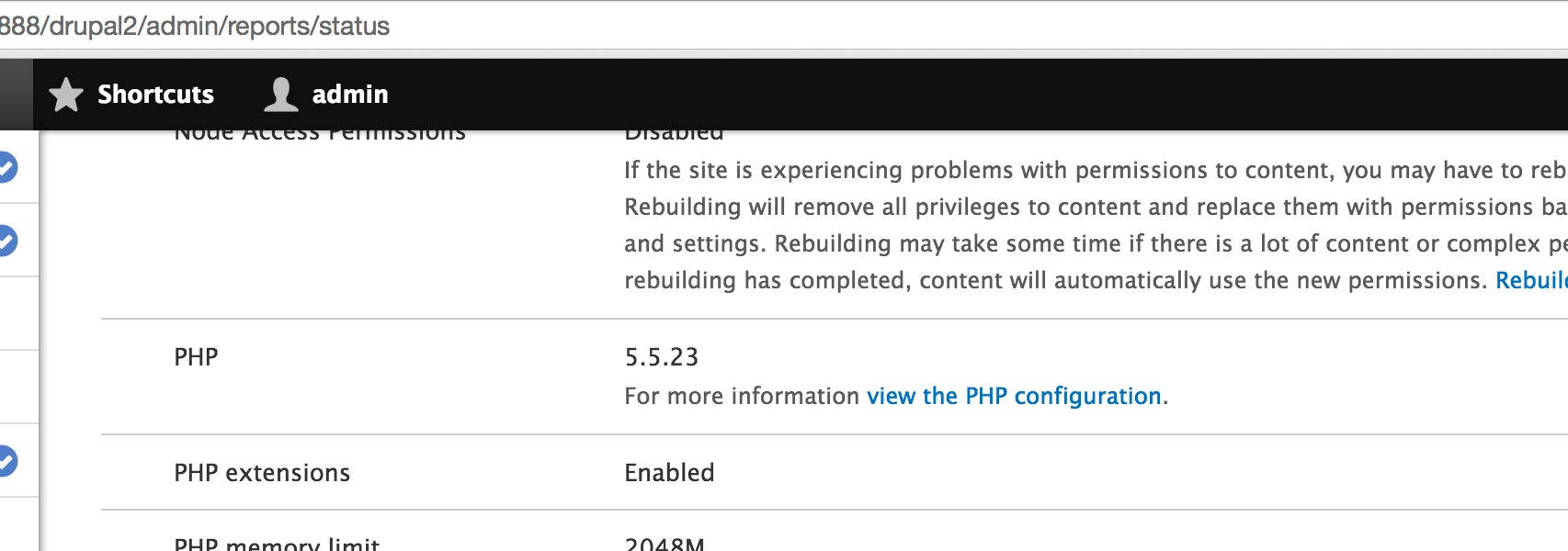 Remove system_requirements() SafeMarkup::set() use with 'value' key [#2551725] | Drupal.org