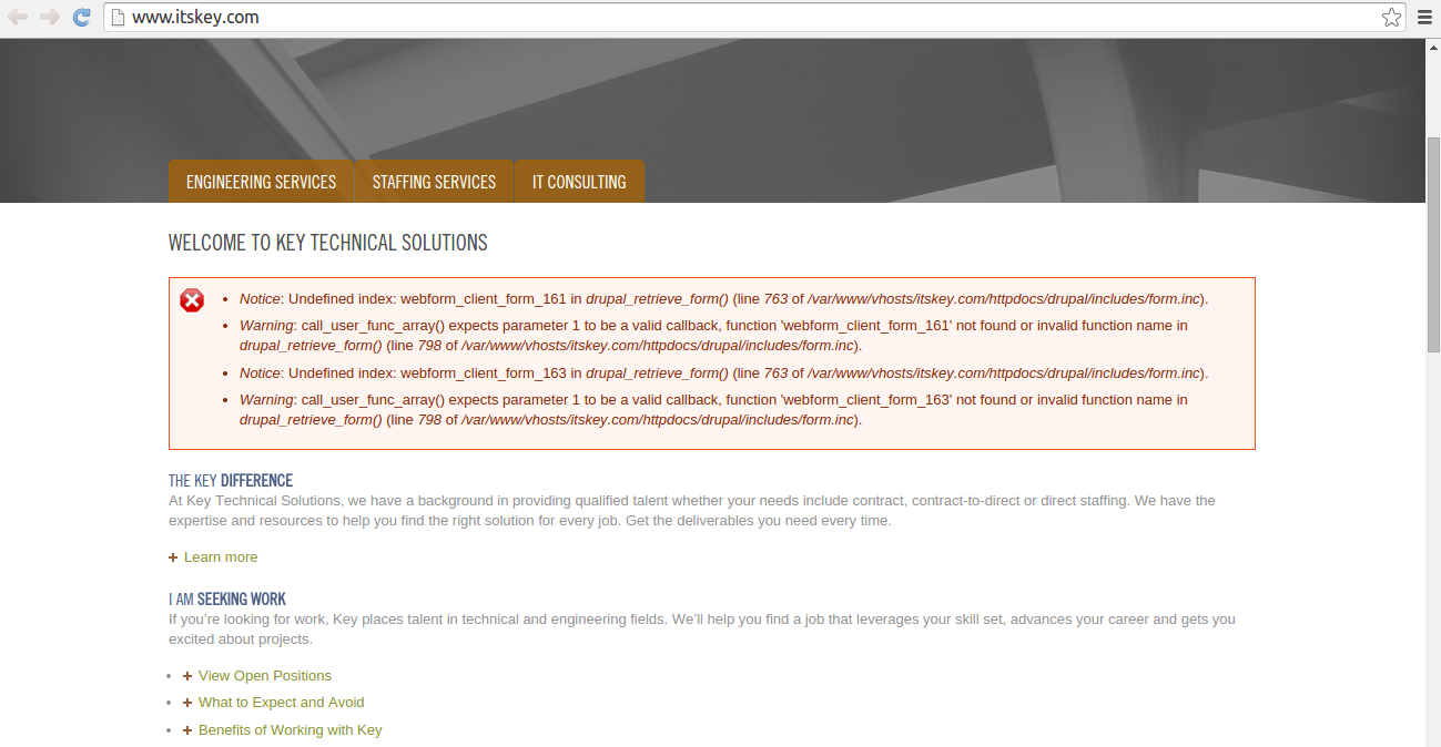 Drupal Site issue [#2549291] | Drupal.org