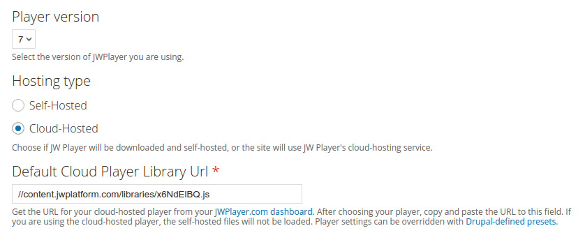Add preset sources, sharing, mute and validation [#2713701] | Drupal.org