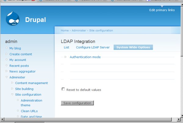 Missing Security Options Anonymous Ui Options And Ldap Ui